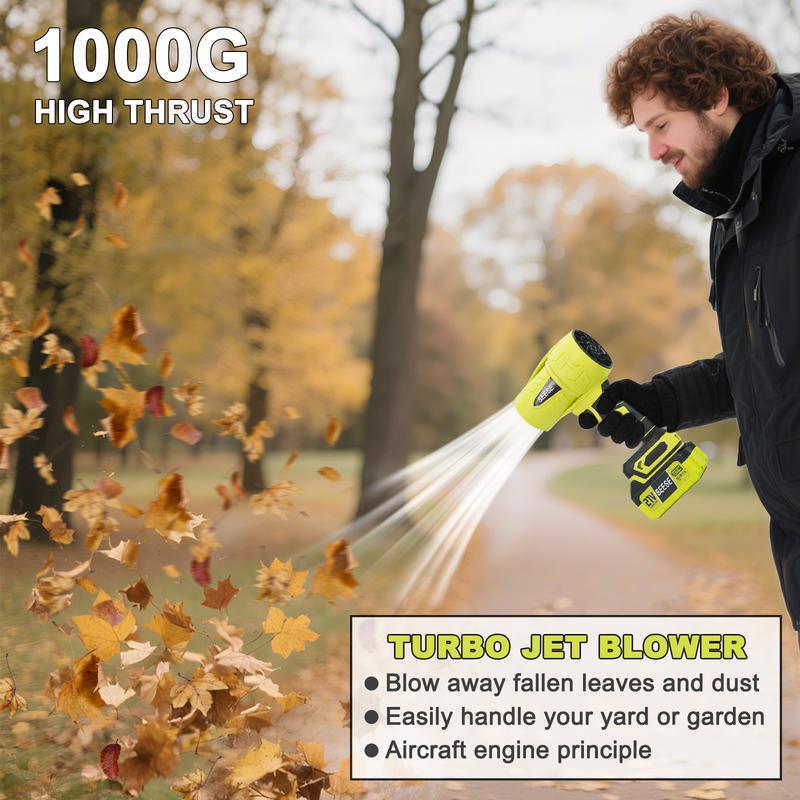 TurboJet Pro - 21V Cordless Air Blower LitDoors™ – LIT Doors